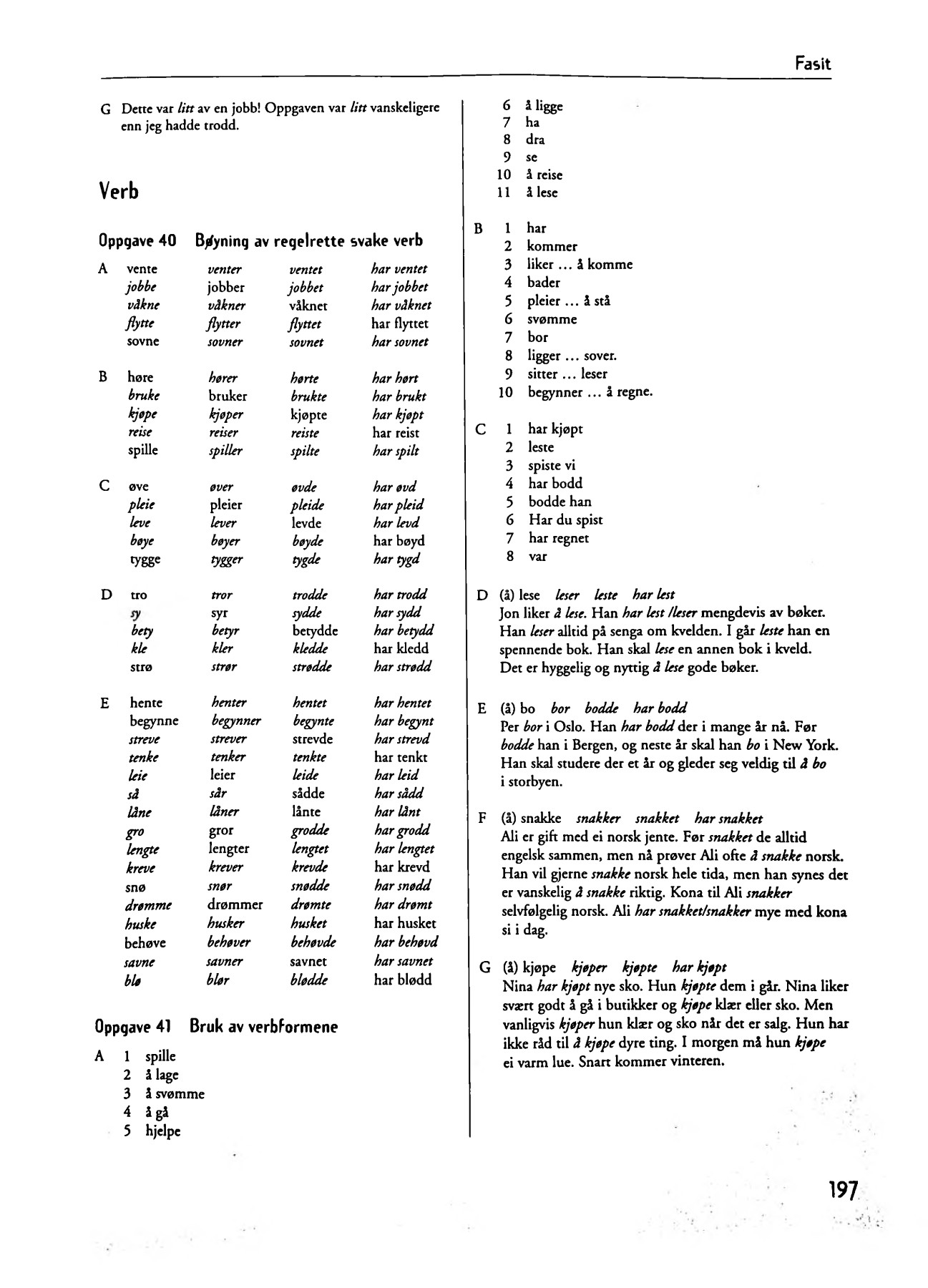Arbeidsbok til Håndbok i Grammatikk og språkbruk 2006(1) - athemit ...