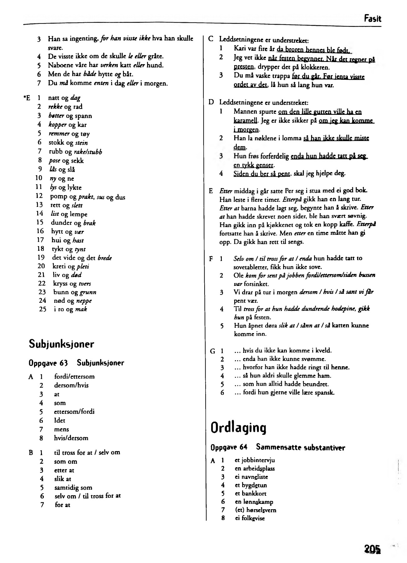 Arbeidsbok til Håndbok i Grammatikk og språkbruk 2006(1) - athemit ...