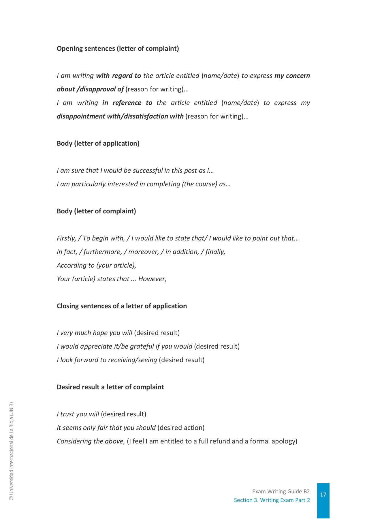 UNIR FCE WRITING GUIDE B2 - Mr.Phi's e-Library - Page 18 | Flip PDF Online | PubHTML5