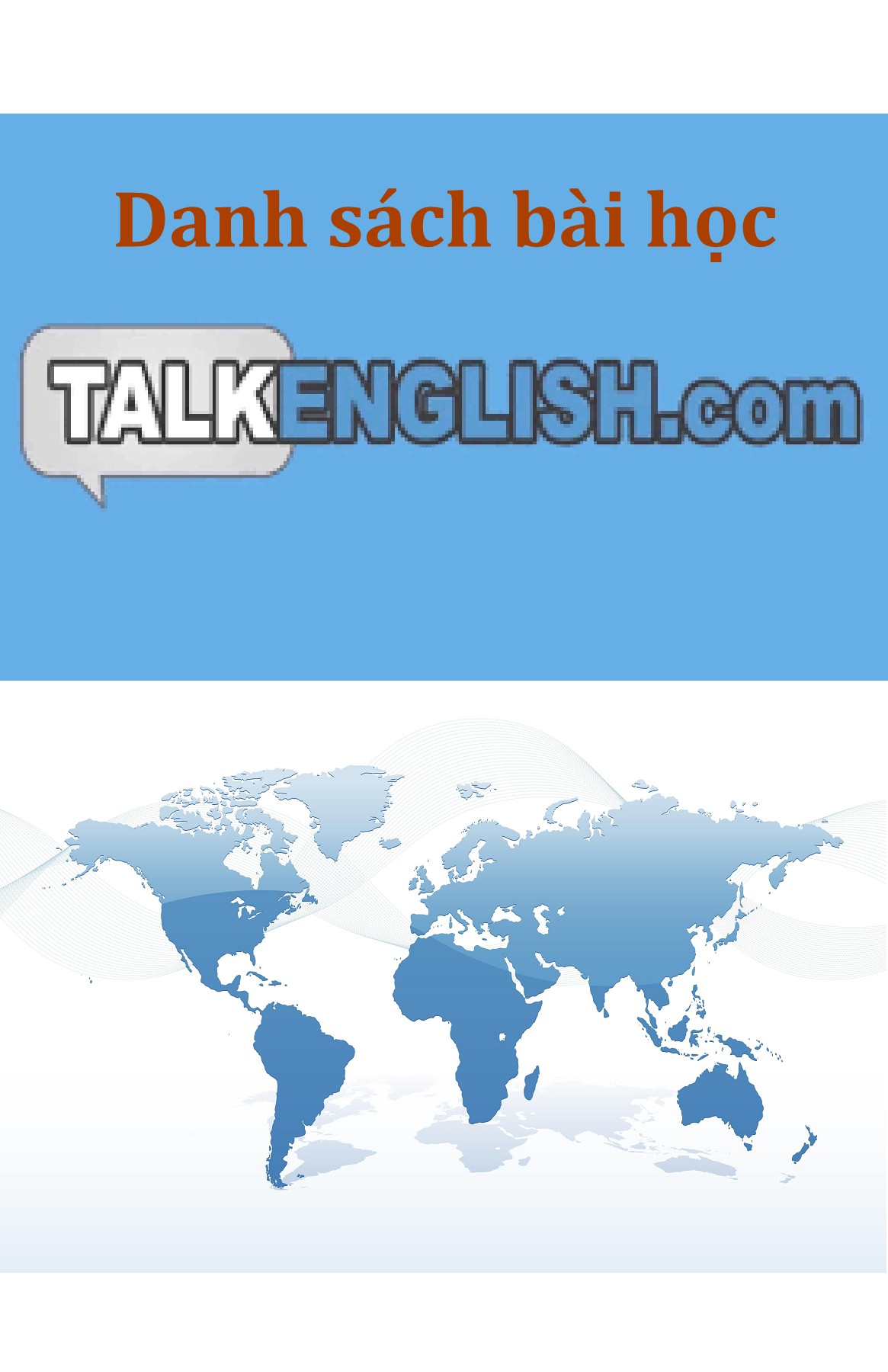 TALKENGLISH LESSON INDEX - Mr.Phi's e-Library - Trang 1 - 14 | PDF lật ...