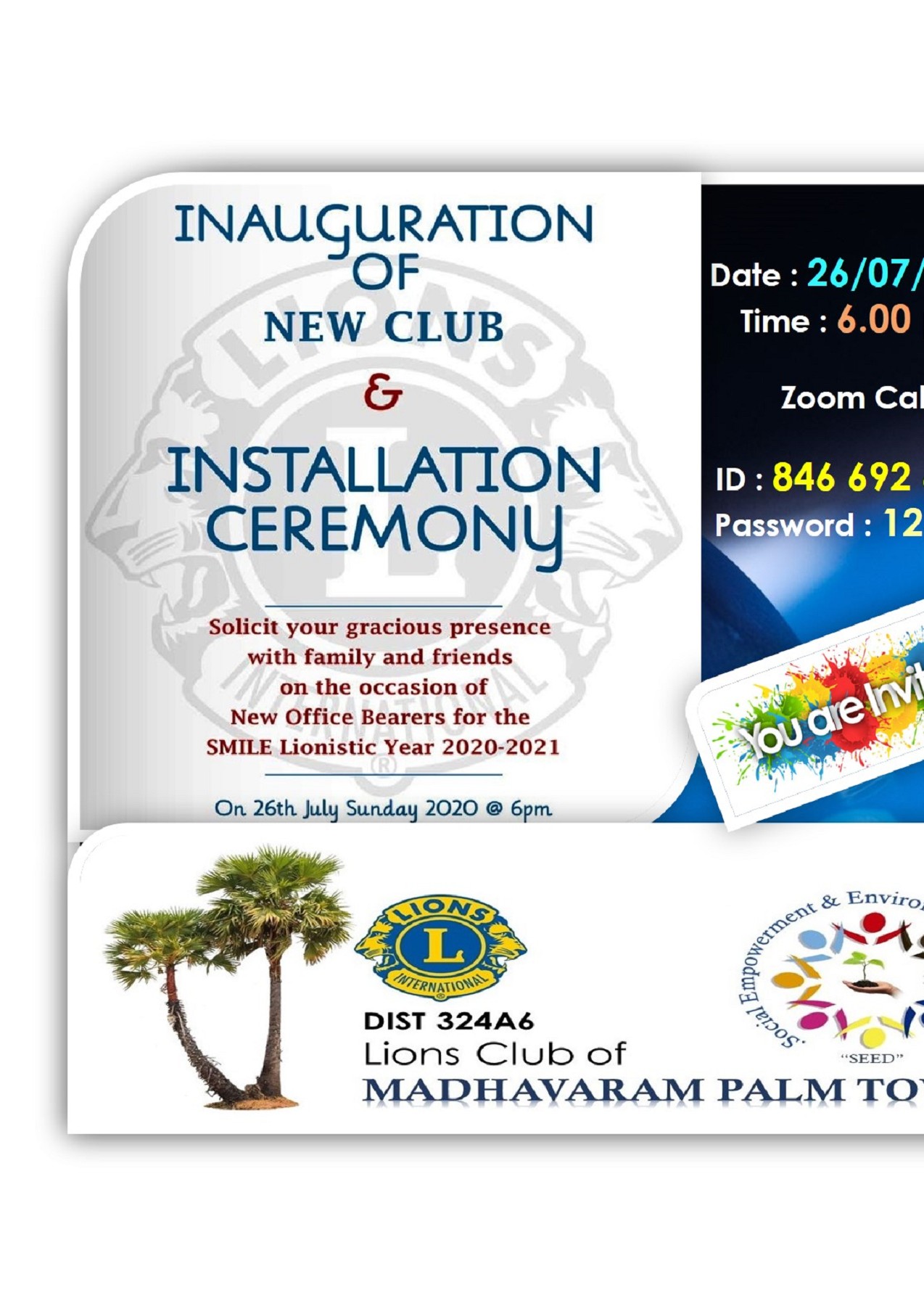 Palm Town Club Inauguration - Photos - Glimpse - Dr Arumugam Gurusamy ...