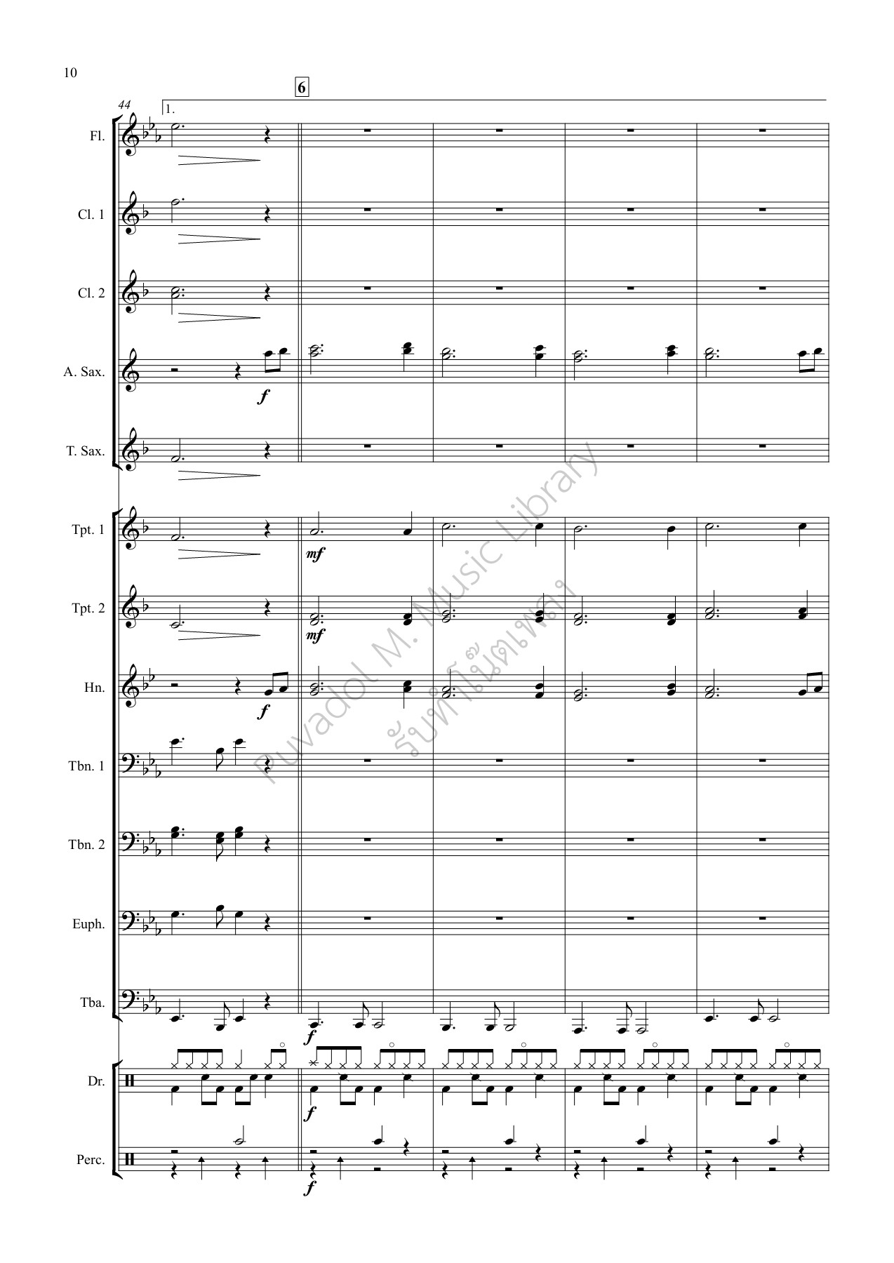 เรียงความเรื่องแม่-Score-and-parts - suwapatmanee - หน้าหนังสือ 10 ...