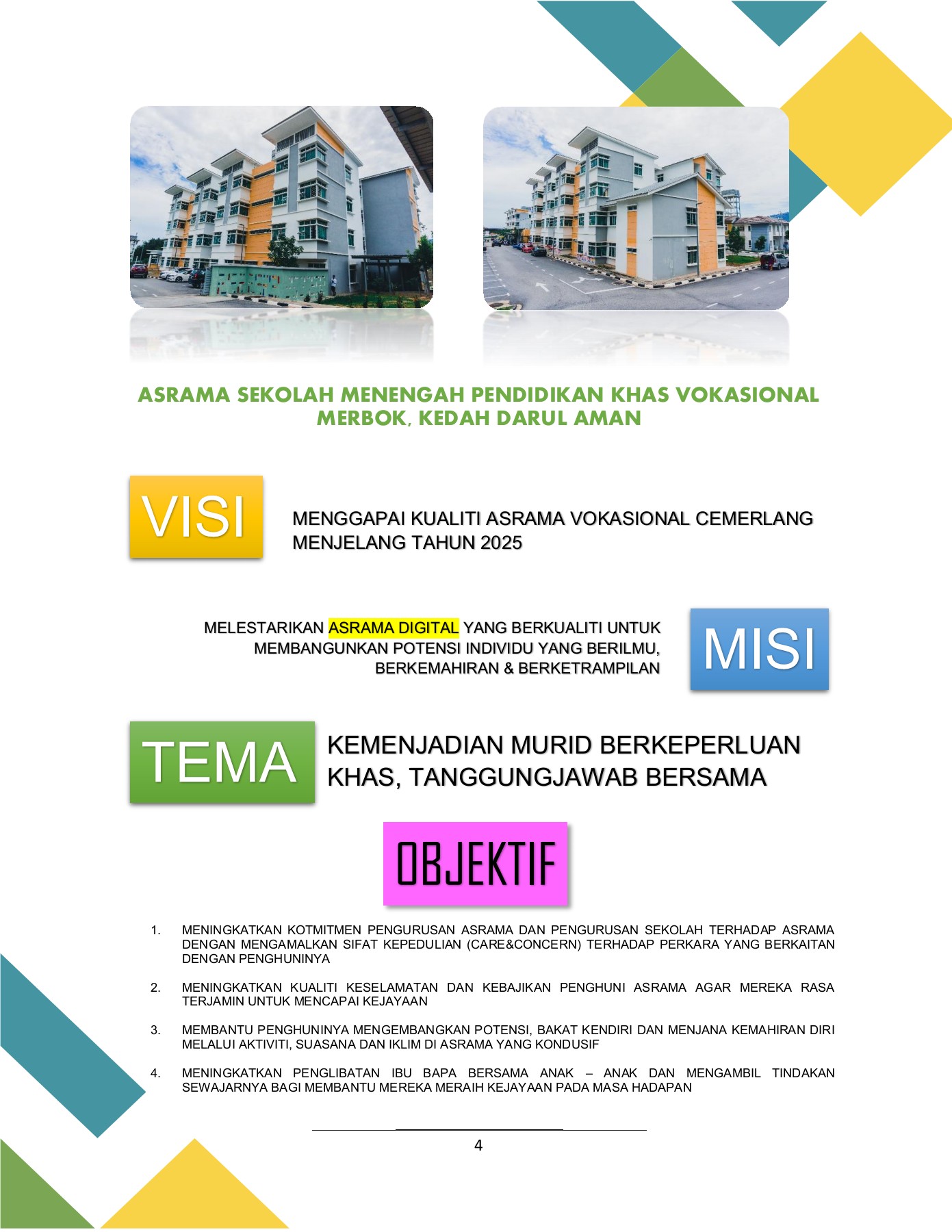 PANDUAN PENGURUSAN ASRAMA 2021 - Solihin Rozali - Muka Surat 5 | Membalik PDF Dalam talian ...