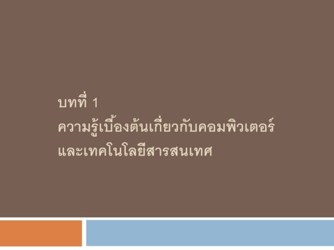 บทที่1