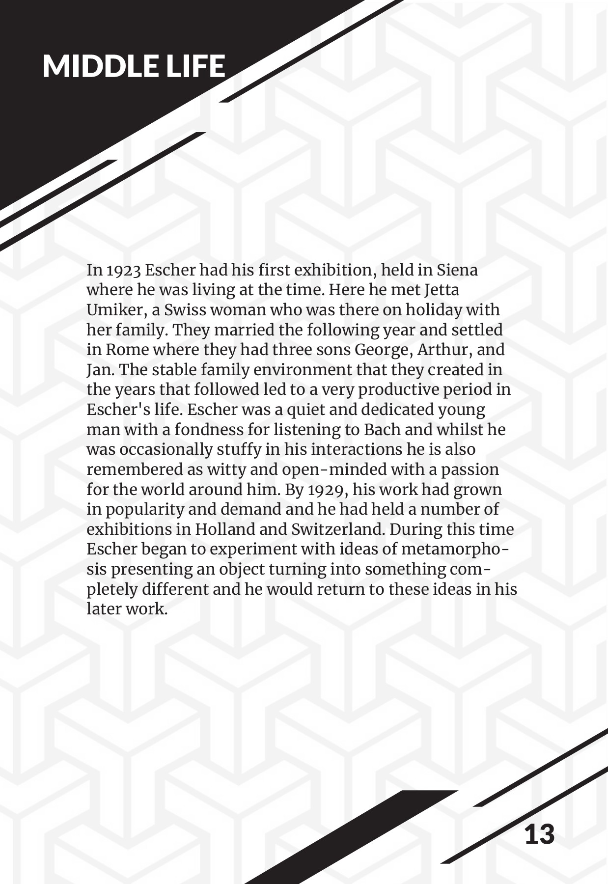 The Magical world of M.C.Escher - Ashish Chakravarthi - Page 15 | Flip ...