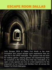 Escape Room Dallas - Escape Rooms Dallas - Page 1 - 10 | Flip PDF ...