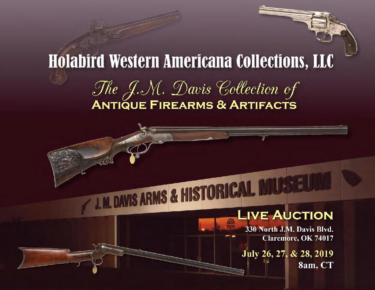 JM Davis Firearms & Artifacts Auction Catalog - Holabird Americana ...