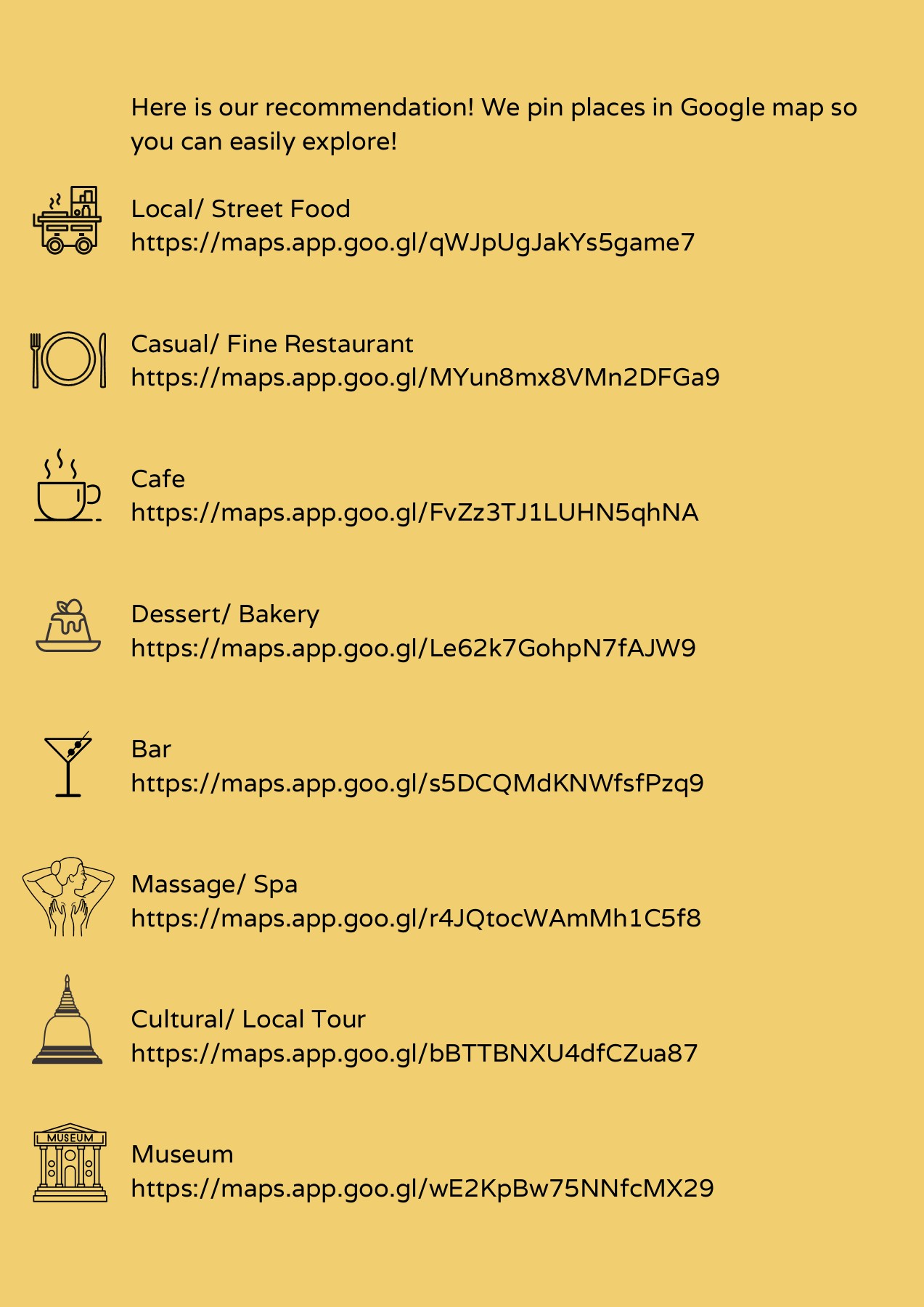 Recommended Places - contact - Page 1 - 1 | Flip PDF Online | PubHTML5
