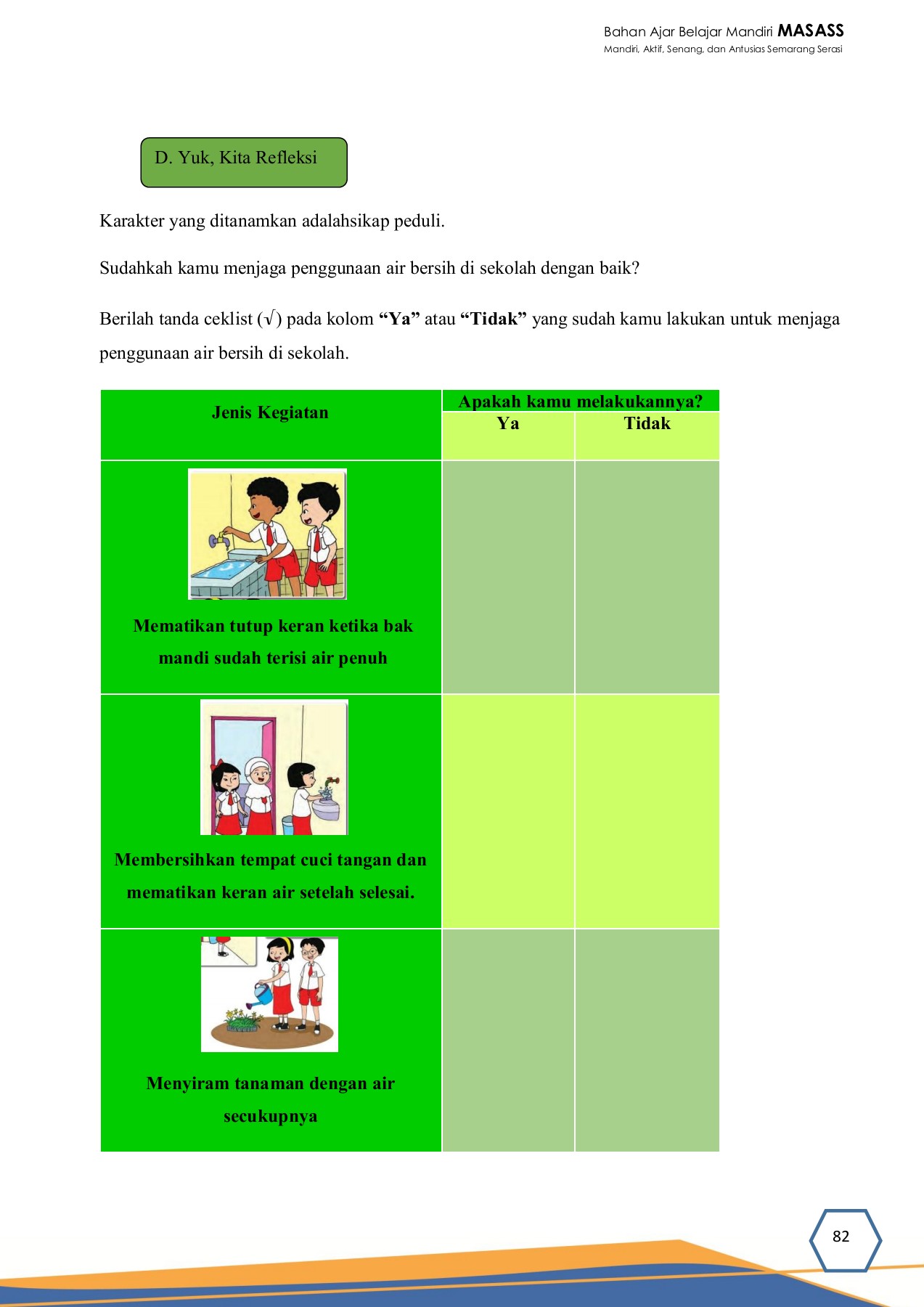 Modul Tema 8 edit_Lia - SD Kristen Ngampin - Halaman 82 | PDF Online | PubHTML5