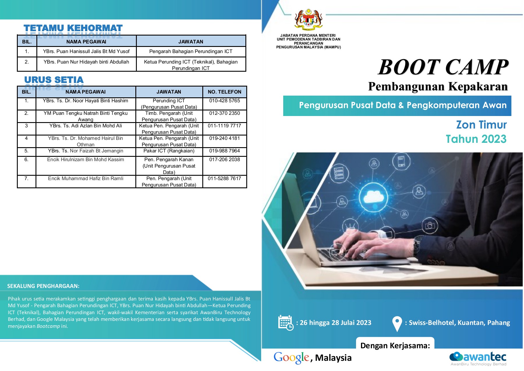 Buku Program Bootcamp DCMU Tahun 2023 - Faisal Ramli - Page 1 - 2 | Flip PDF Online | PubHTML5
