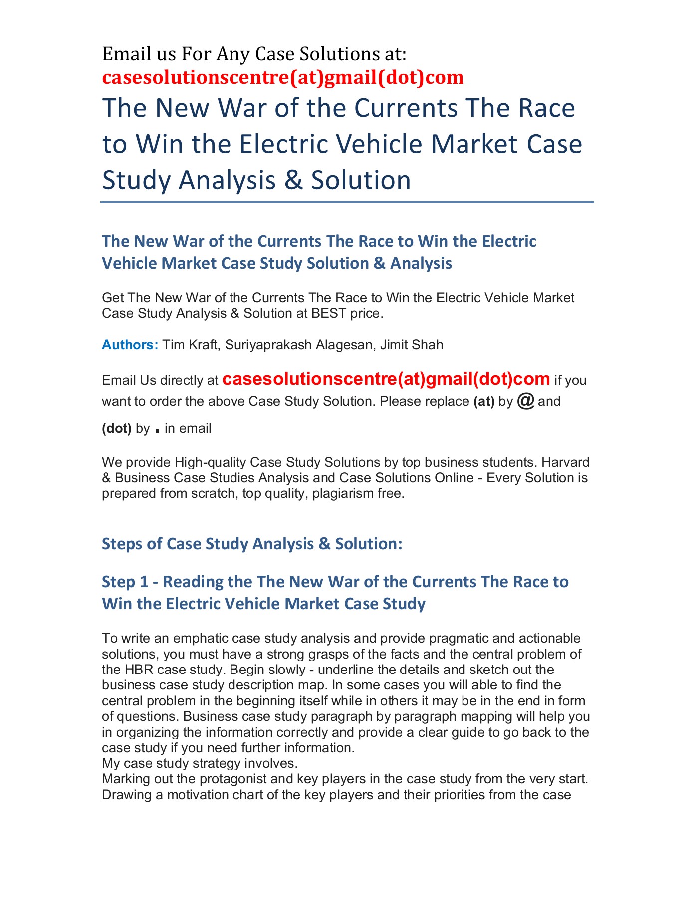 The New War of the Currents The Race to Win the Electric Vehicle Market ...