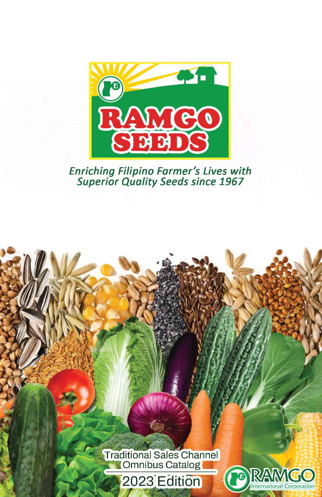 Ramgo Catalog 2023 Edition - Ramgo Seeds - Pahina 1 - 52 | Online na ...