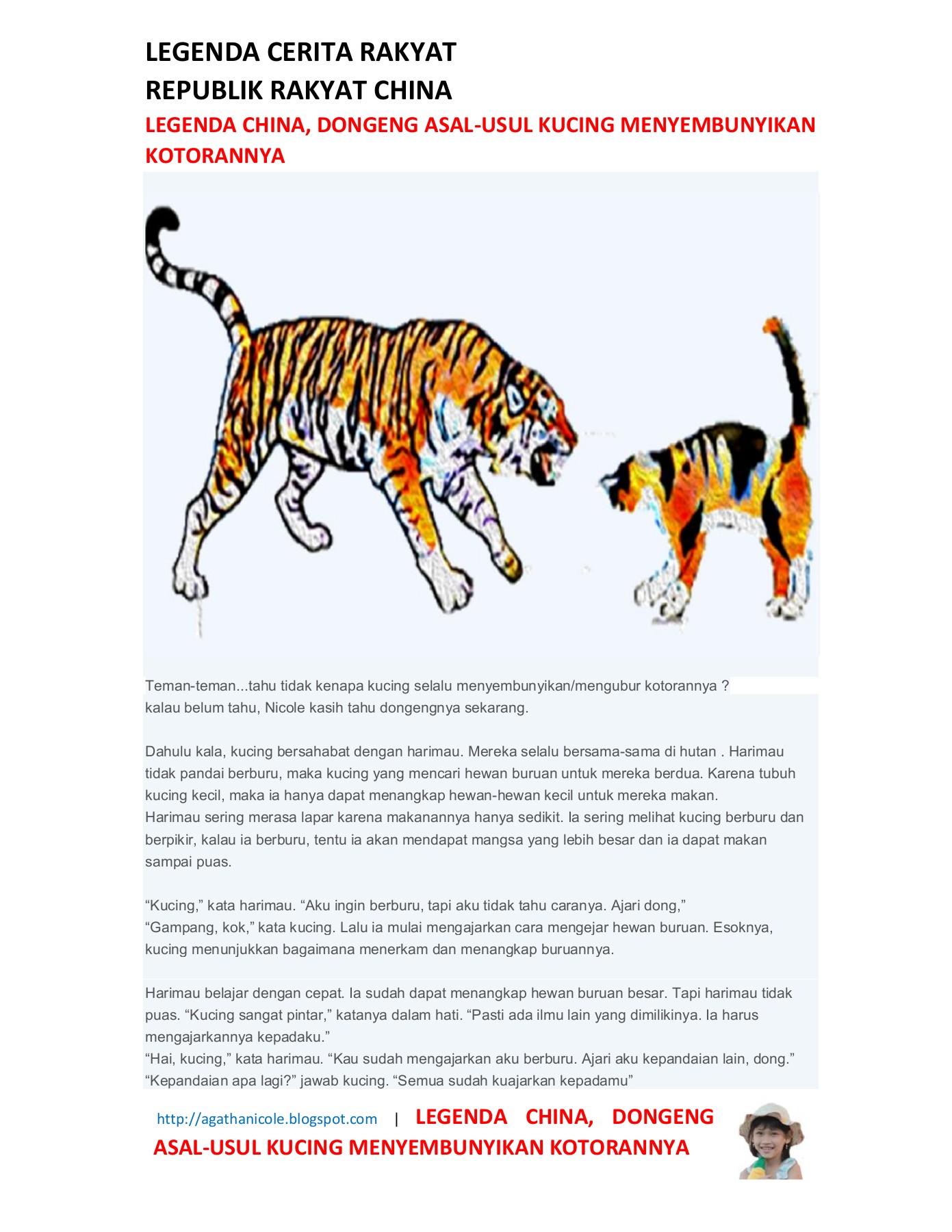 LEGENDA CHINA, DONGENG ASAL-USUL KUCING MENYEMBUNYIKAN KOTORANNYA ...