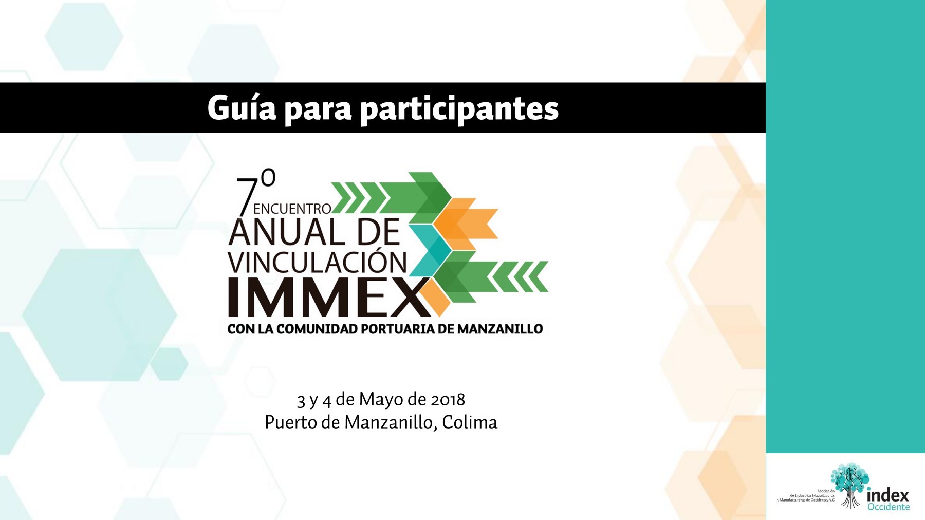 Guía para Participante 7° Encuentro de Vinculación en Manzanillo ...