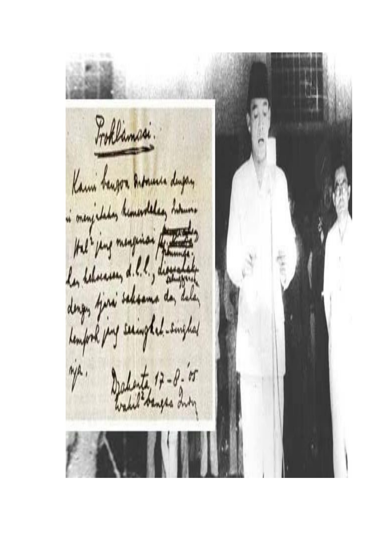 Proclamation of Indonesian - nihondaisuki89 - Page 1 - 7 | Flip PDF ...