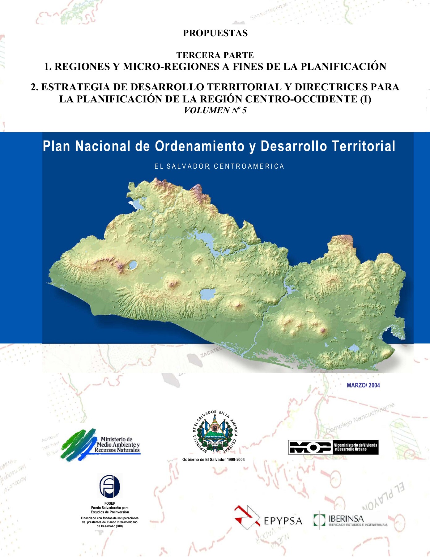 PNODT_VOL_5_REGIONES Y MICRO-REGIONES A FINES DE LA PLANIFICACIÓN ...