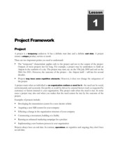 Lesson 1 - Project Framework - Dinesh Shenoy - Page 1 - 13 | Flip PDF Online | PubHTML5