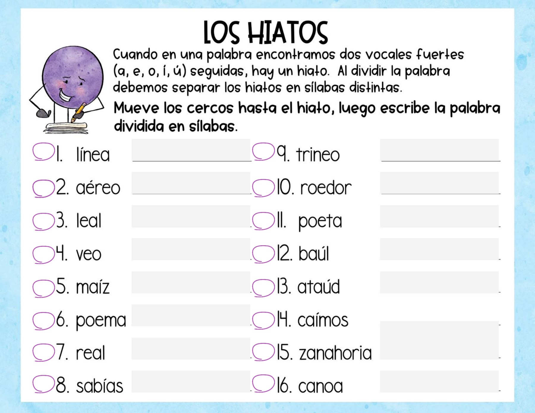 Copia de Los hiatos demo - sra.segui - Página 1 - 2 | Flip PDF en línea ...