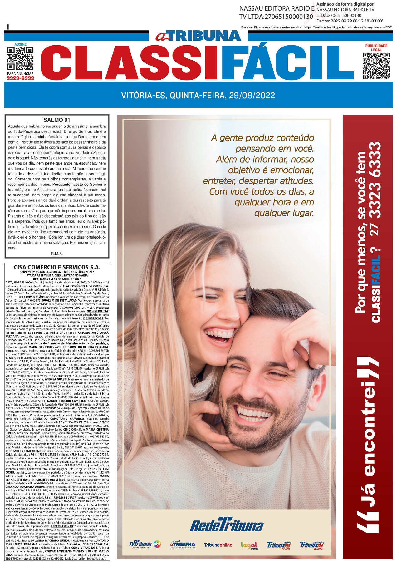 29-09-2022 - tribunaonlinees - Página 1 - 2 | PDF Online | PubHTML5