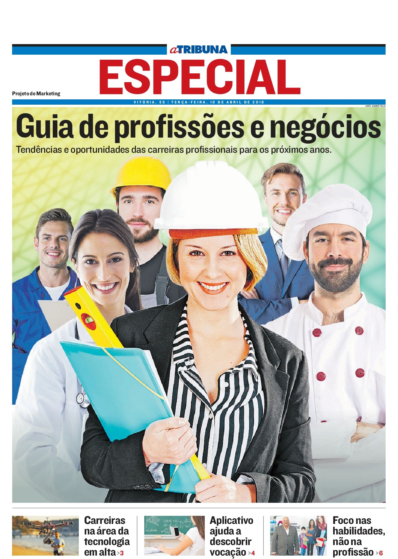 Guia de Profissões - A Tribuna - tribunaonlinees | PDF Online | PubHTML5