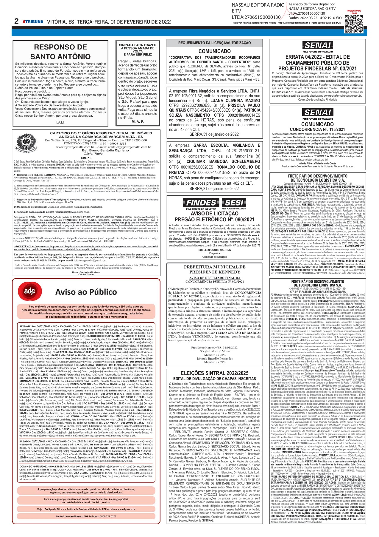 01-02-2022_ - tribunaonlinees - Page 1 - 1 | Flip PDF Online | PubHTML5