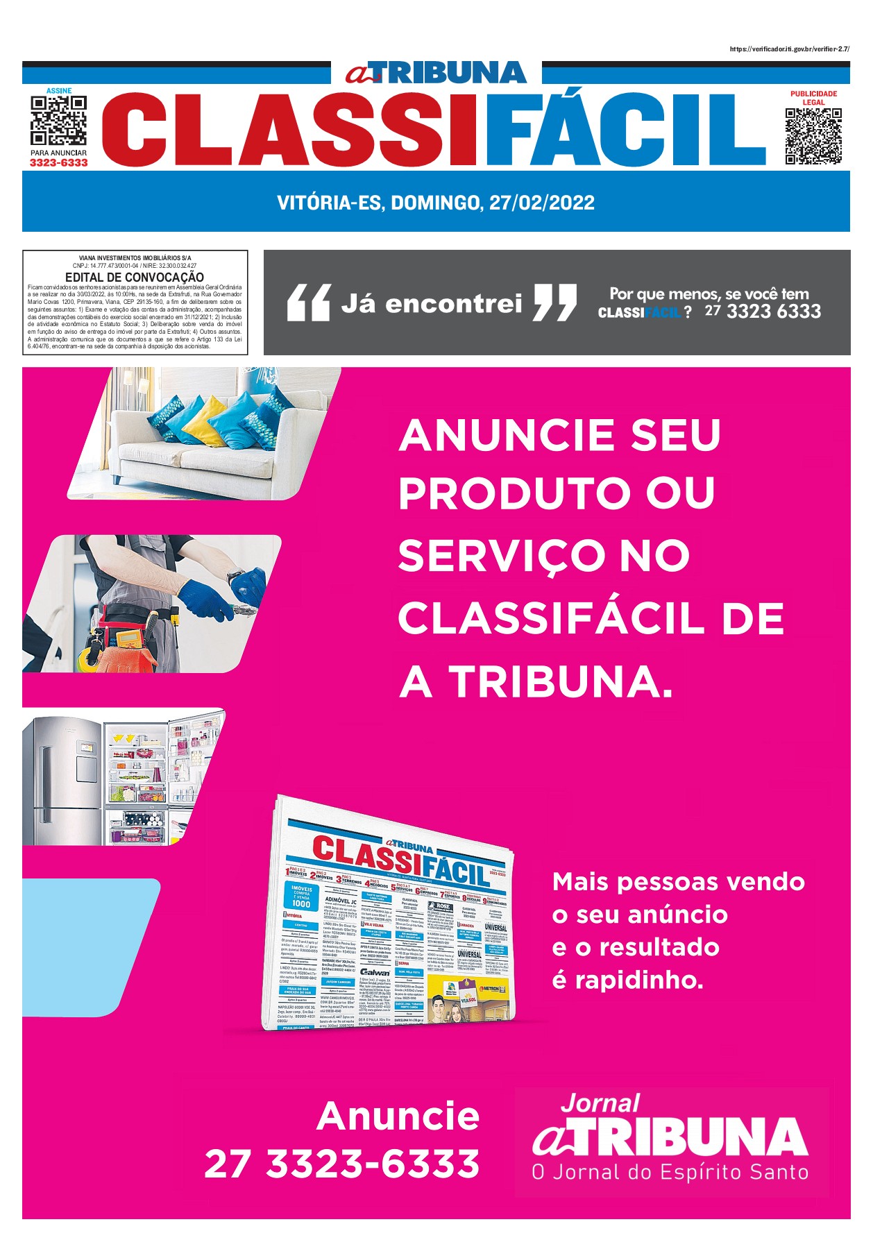 27-02-2022 - tribunaonlinees - Page 1 - 1 | Flip PDF Online | PubHTML5