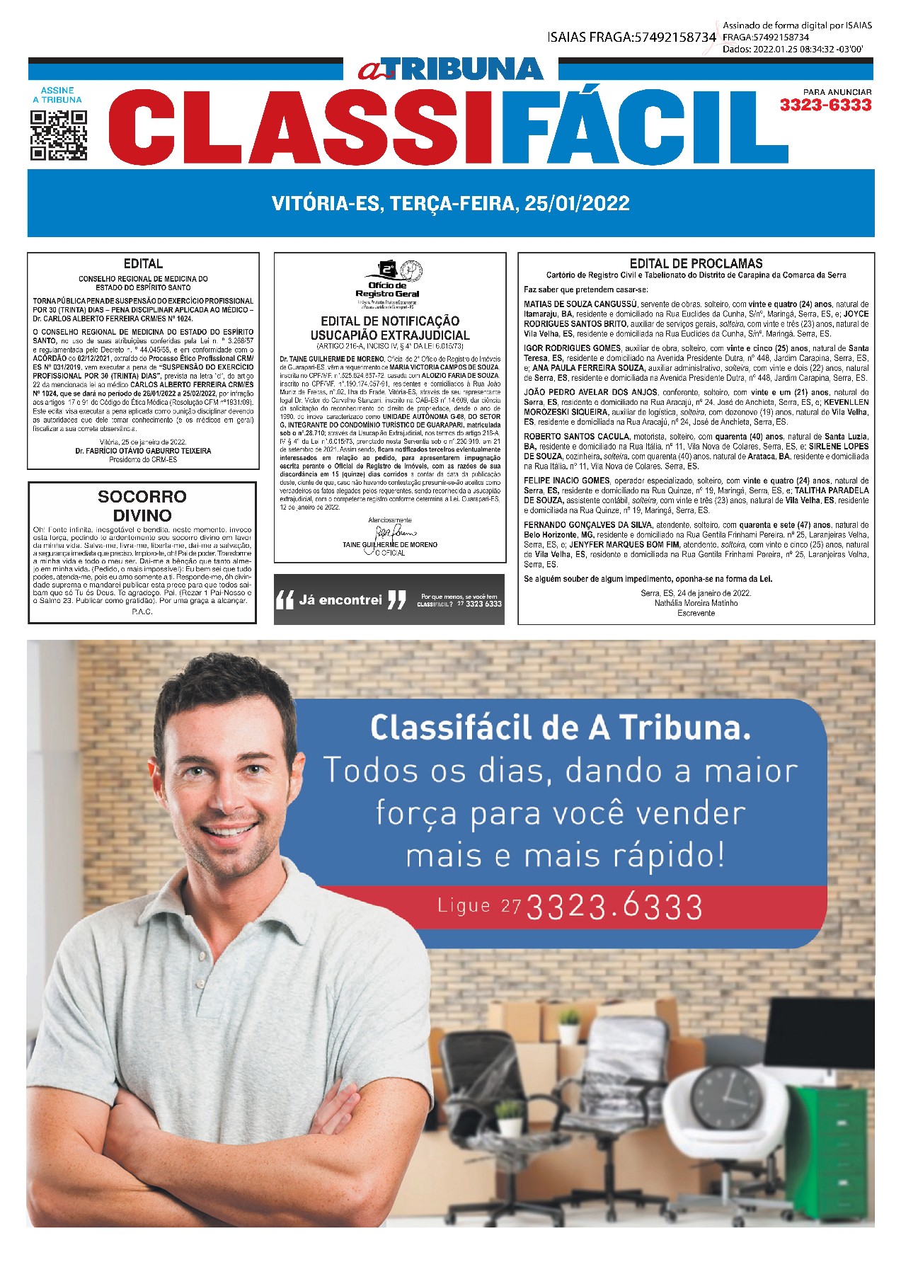 25-01-2022 Online - tribunaonlinees - Page 1 - 1 | Flip PDF Online | PubHTML5
