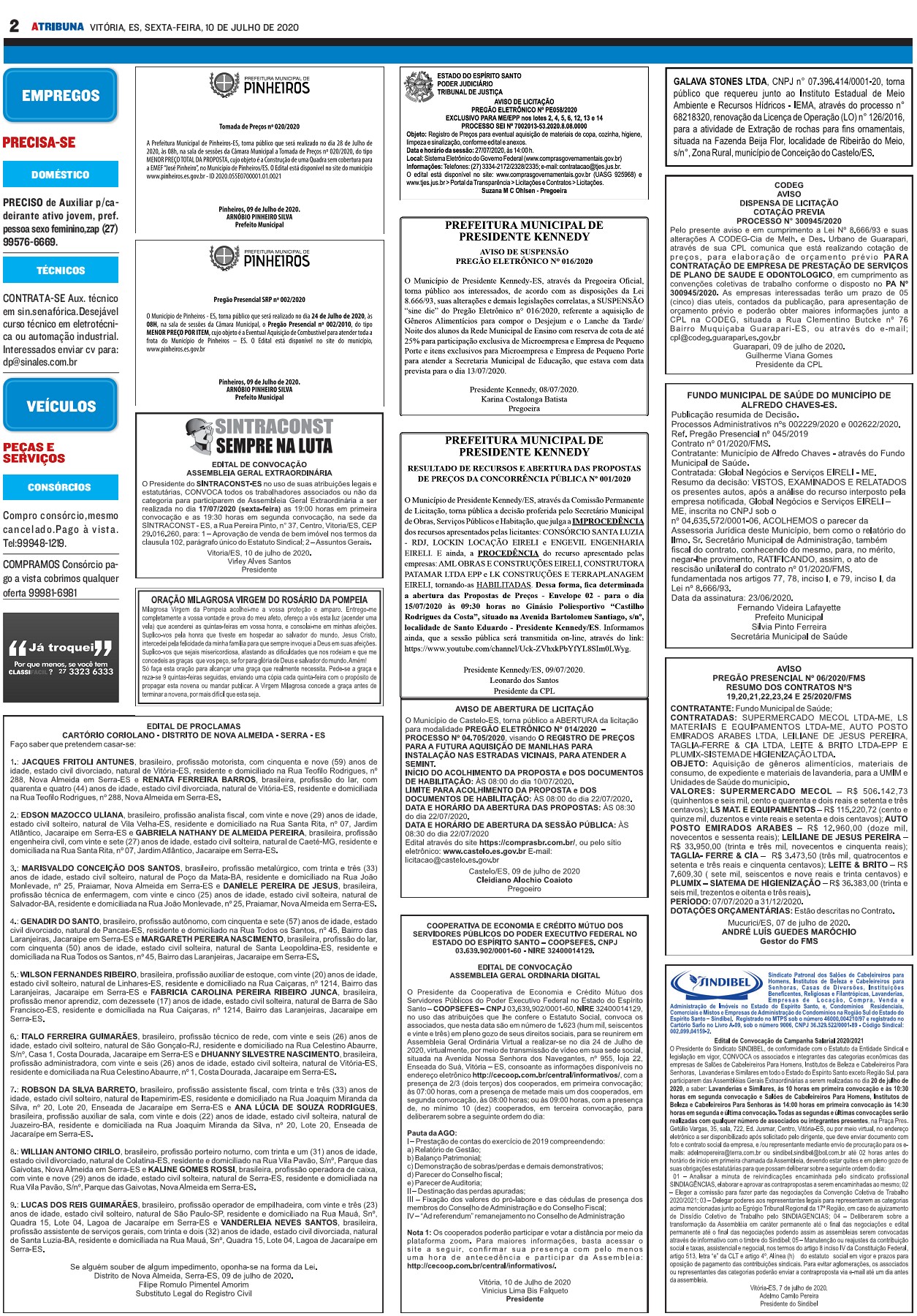 10/07/2020 - tribunaonlinees - Página 2 | PDF Online | PubHTML5