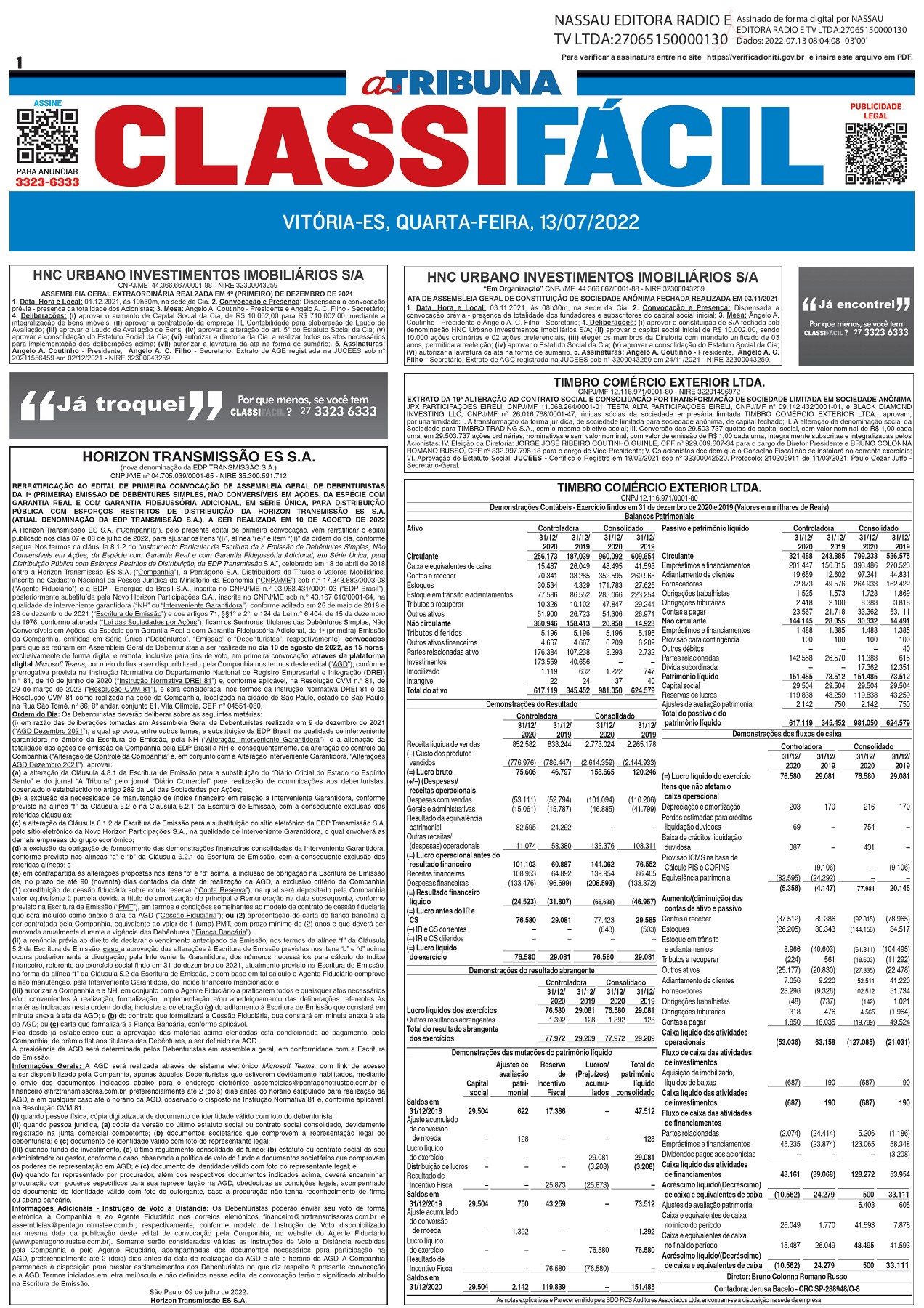 13-07-22 - tribunaonlinees - Página 1 - 4 | PDF Online | PubHTML5