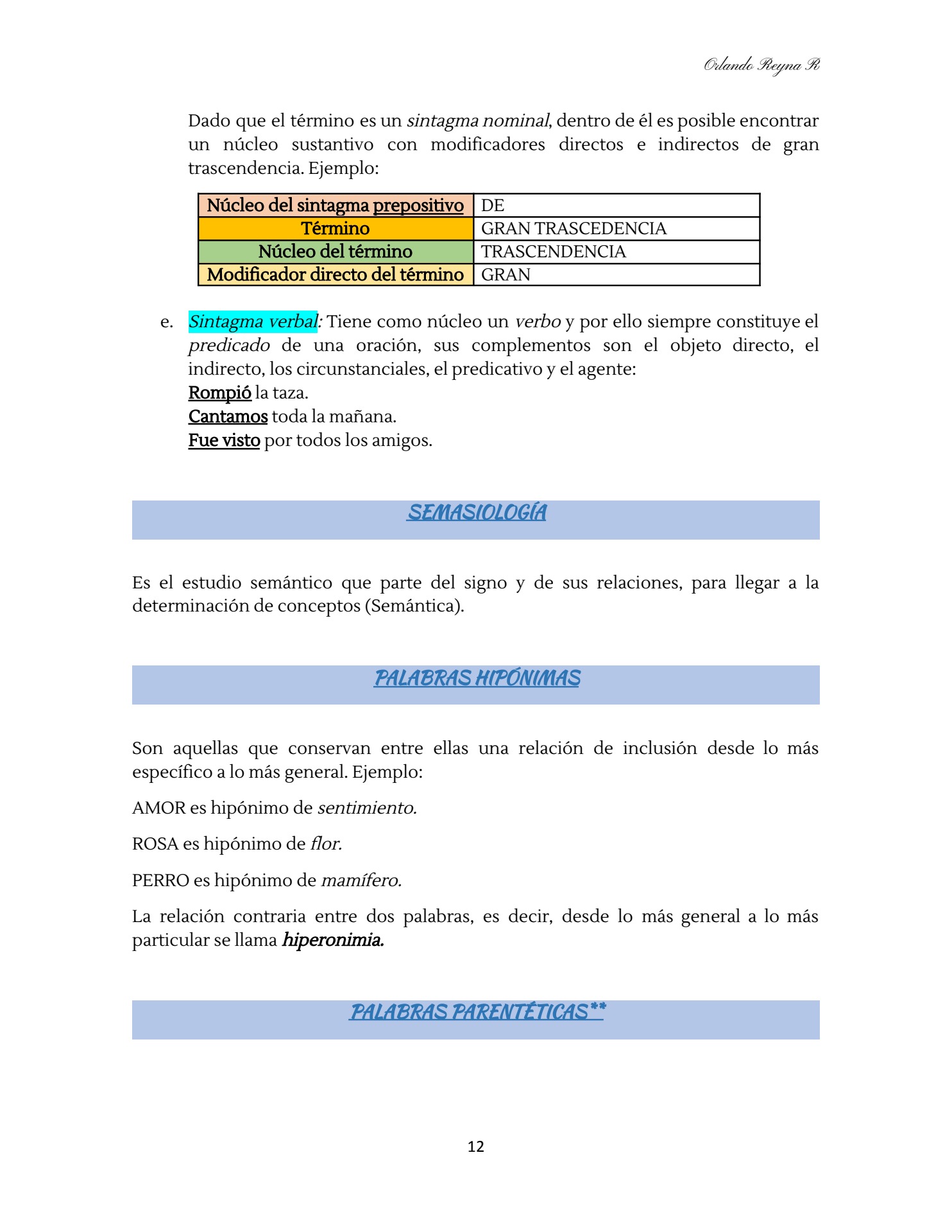 Gramática.docx - yoreyrod - Página 12 | Flip PDF en línea | PubHTML5