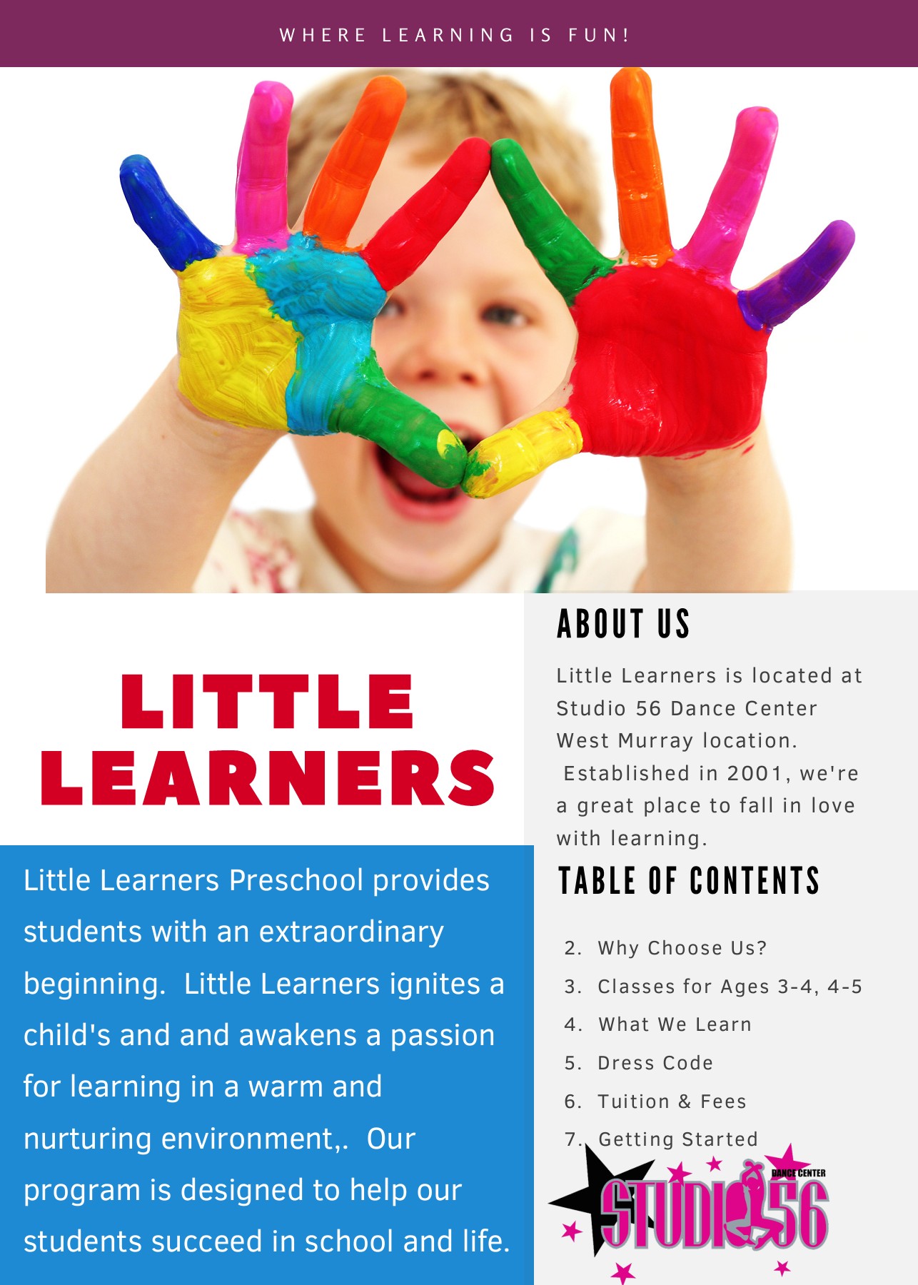 2020-21 Little Learners Info Kit - amy - Page 1 - 7 | Flip PDF Online ...