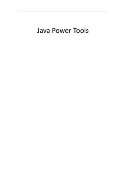 Java.Power.Tools - jack.zhang - Page 1000 | Flip PDF Online | PubHTML5
