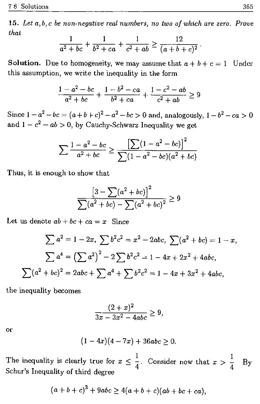 Algebraic Inequalities - Old And New Method - jack.zhang - Page 366 ...