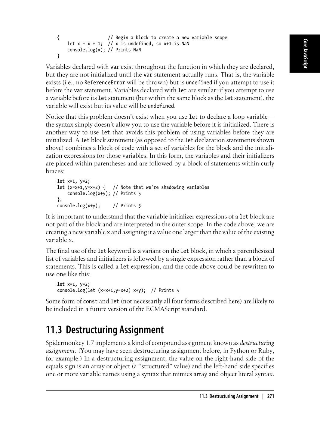 JavaSript Definitive Guide (English version 6) - jack.zhang - Page 272 ...