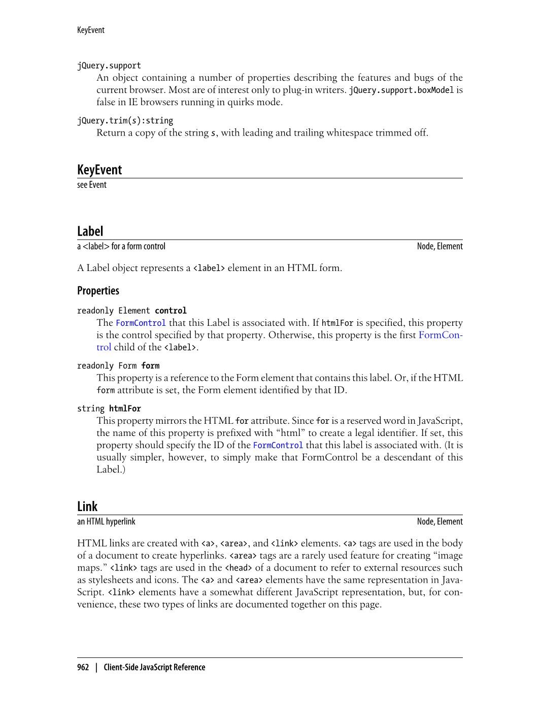 JavaSript Definitive Guide (English version 6) - jack.zhang - Page 963 ...