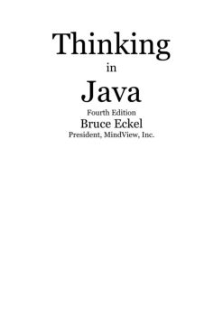 Thinking In Java - jack.zhang - Page 1 - 1079 | Flip PDF Online | PubHTML5