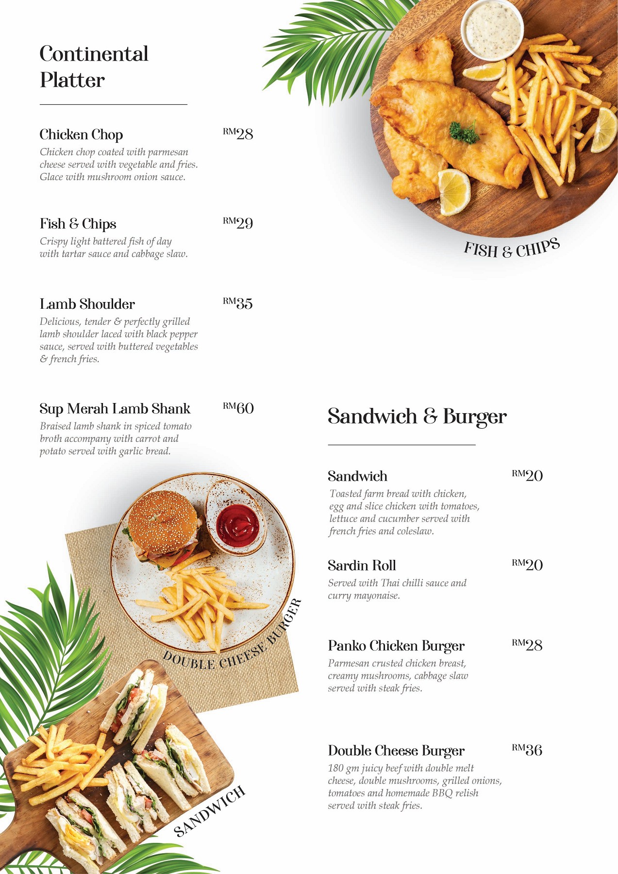 Terumbu Cafe Menu 2022 - Marina Island Pangkor - Muka Surat 2 ...