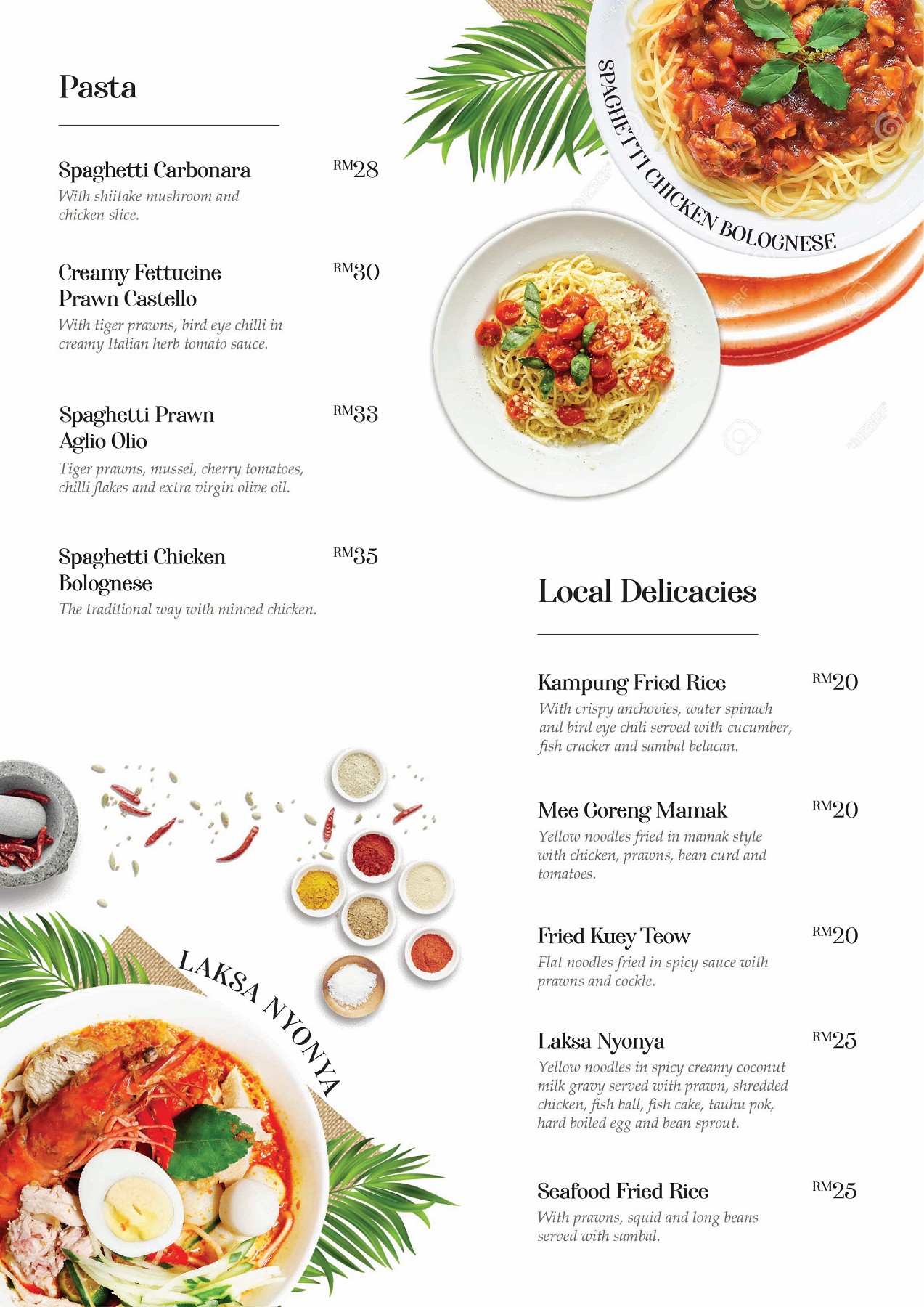 Terumbu Cafe Menu 2022 - creative1 - Muka Surat 3 | Membalik PDF Dalam ...