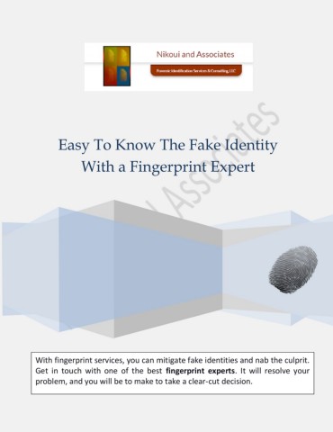 Easy To Know The Fake Identity With a Fingerprint Expert-converted