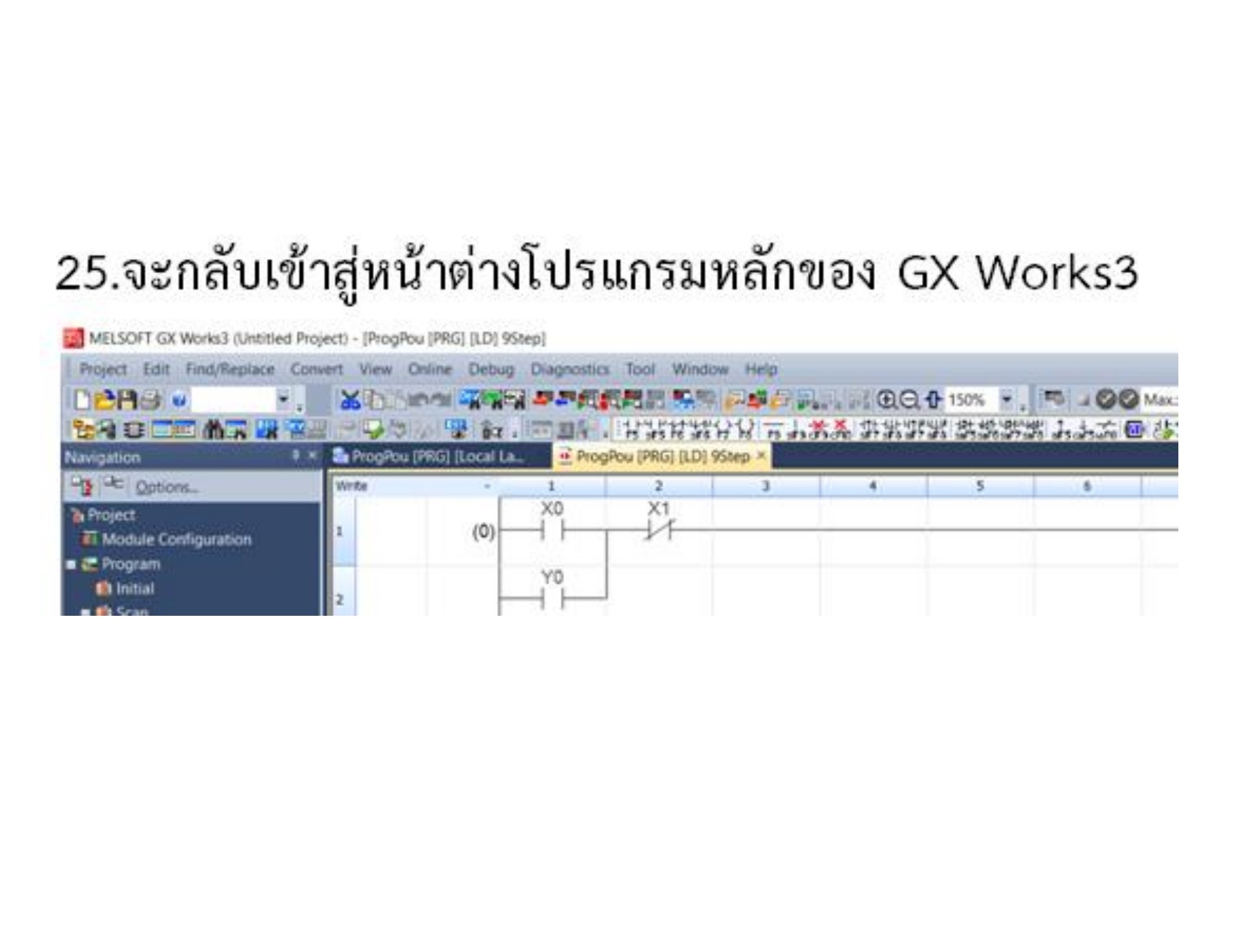 หน่วยที่ 2 การใช้งาน Software GX Works3 - patchanee prempree - หน้า ...