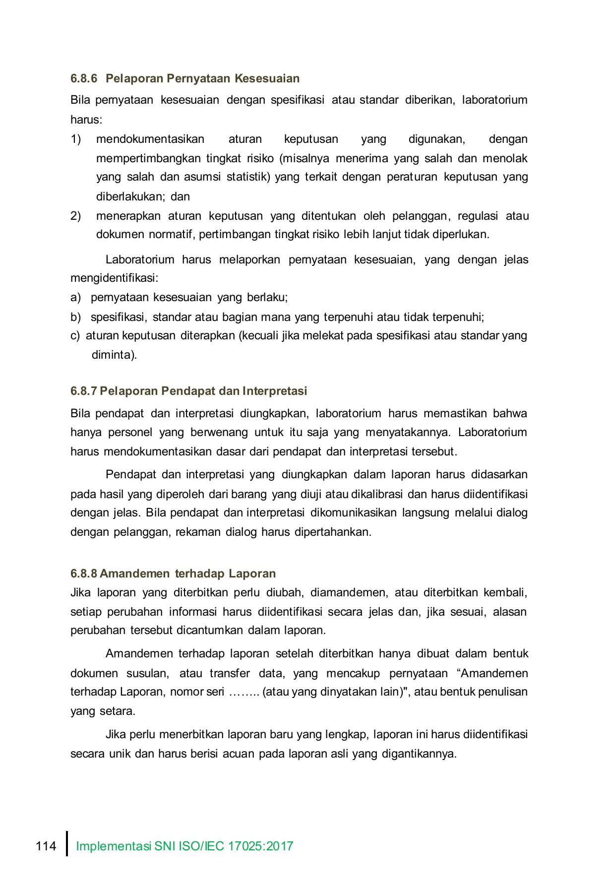 Implementasi SNI ISO-IEC 17025 2017 Persyaratan Umum Kompetensi Lab Pengujian dan Lab Kalibrasi ...