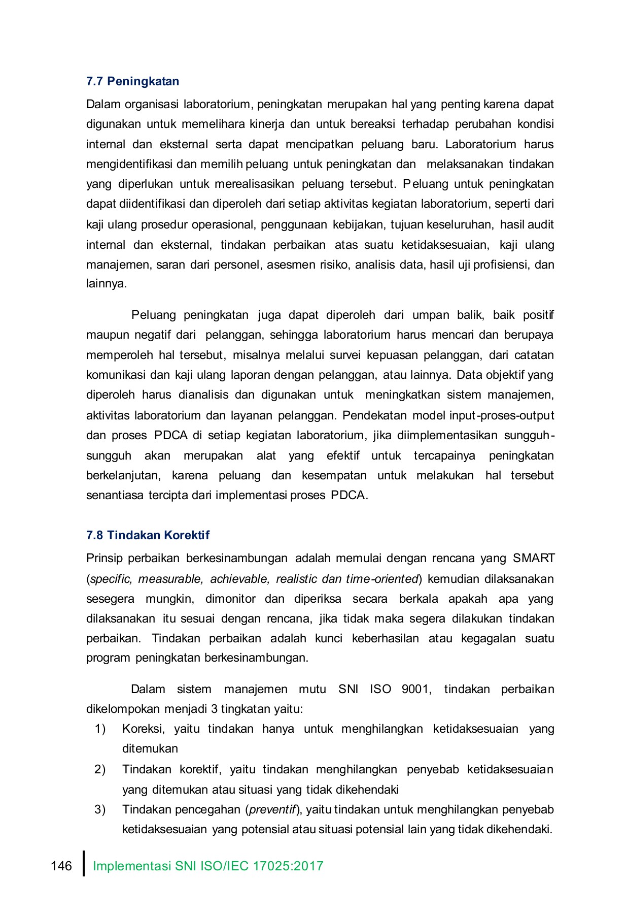 Implementasi SNI ISO-IEC 17025 2017 Persyaratan Umum Kompetensi Lab Pengujian dan Lab Kalibrasi ...