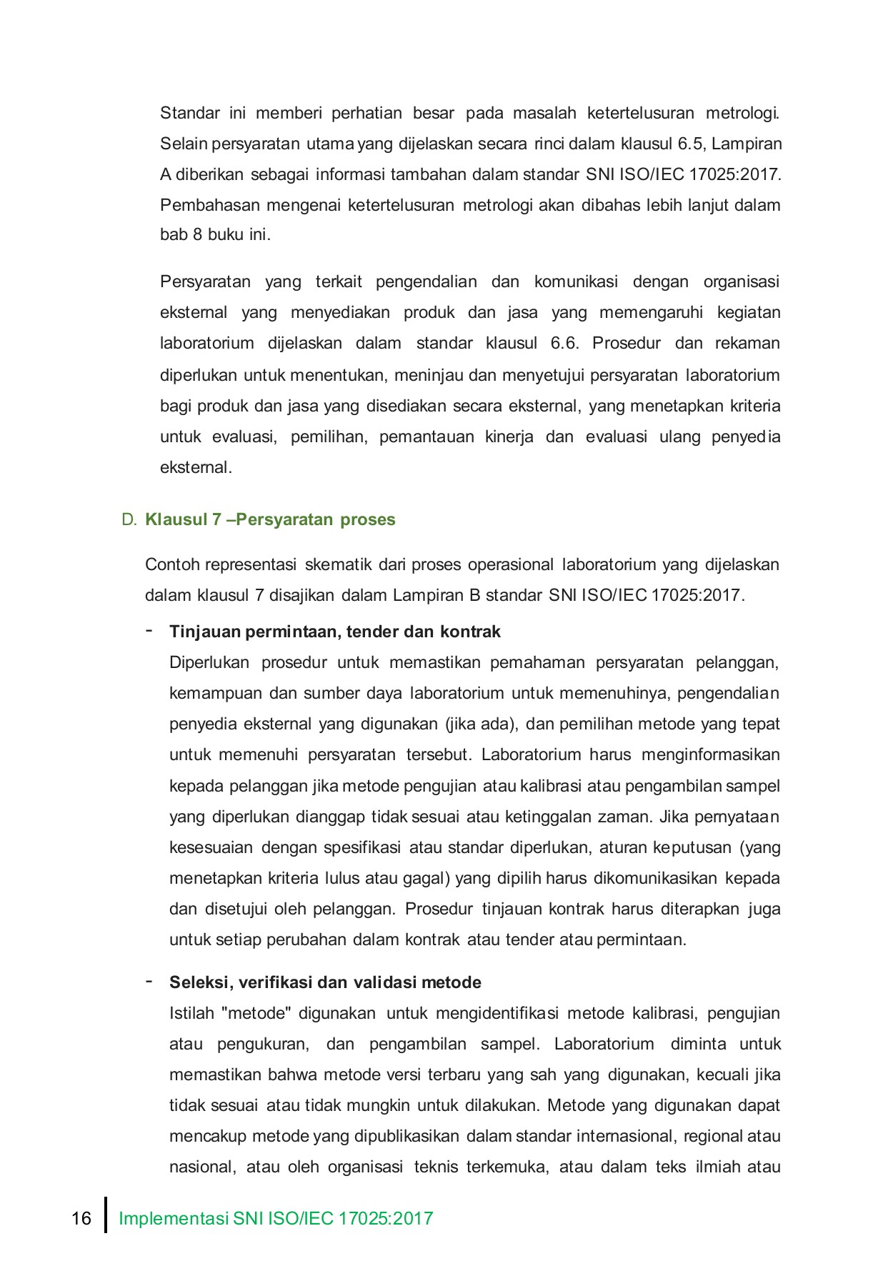 Implementasi SNI ISO-IEC 17025 2017 Persyaratan Umum Kompetensi Lab Pengujian dan Lab Kalibrasi ...