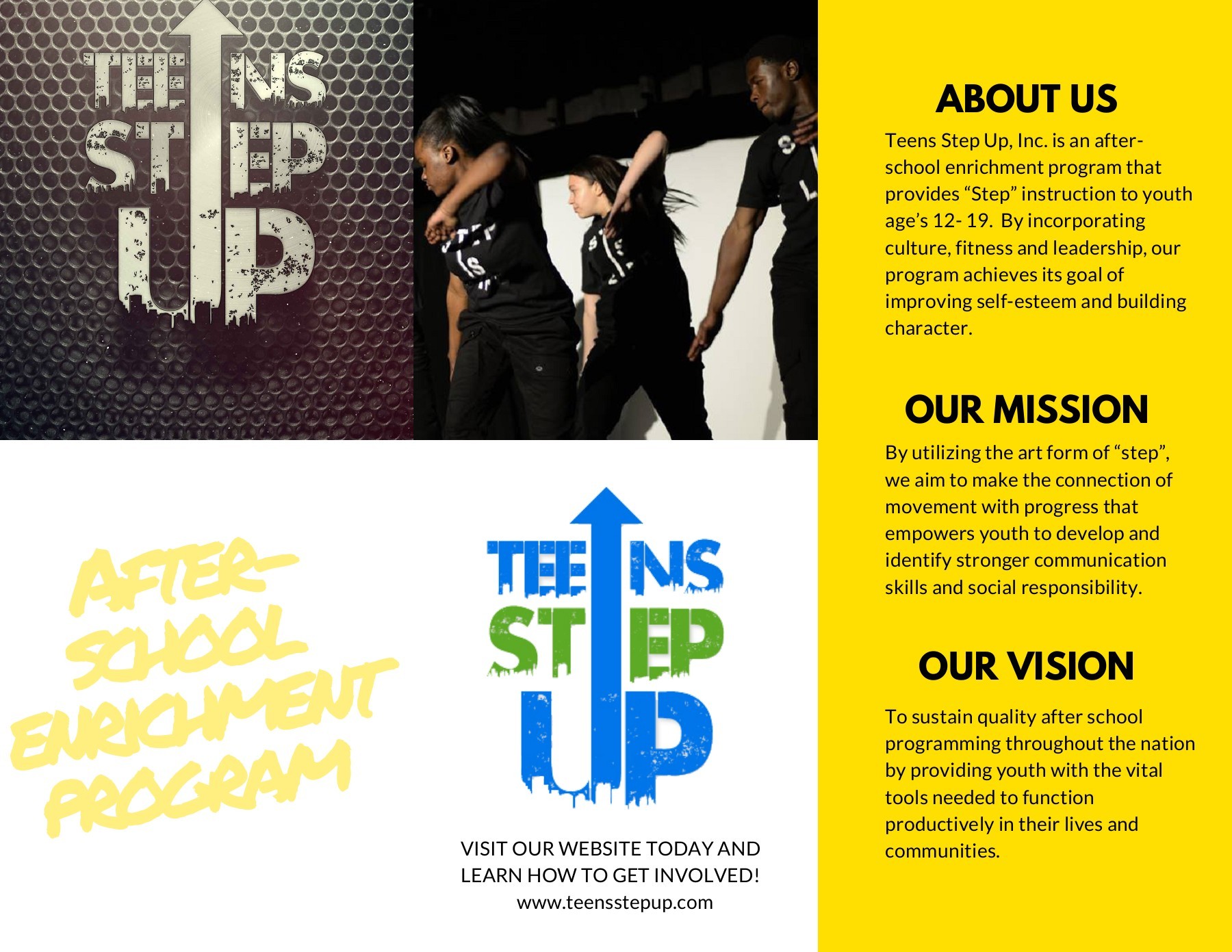 Teens Step Up Brochure - juice - Page 1 - 2 | Flip PDF Online | PubHTML5
