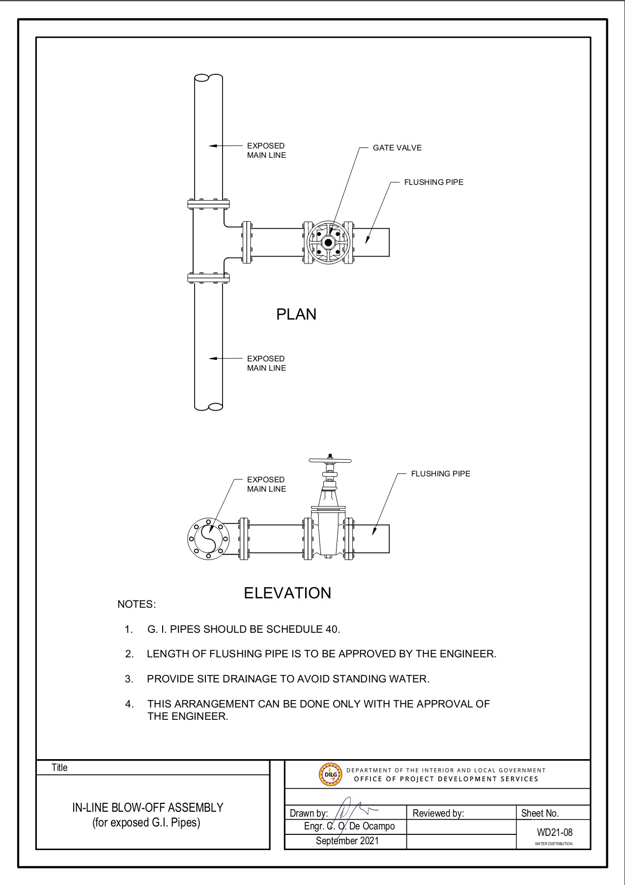 Draft Water Supply and Sanitation Standard Drawings - WSS Sector ...