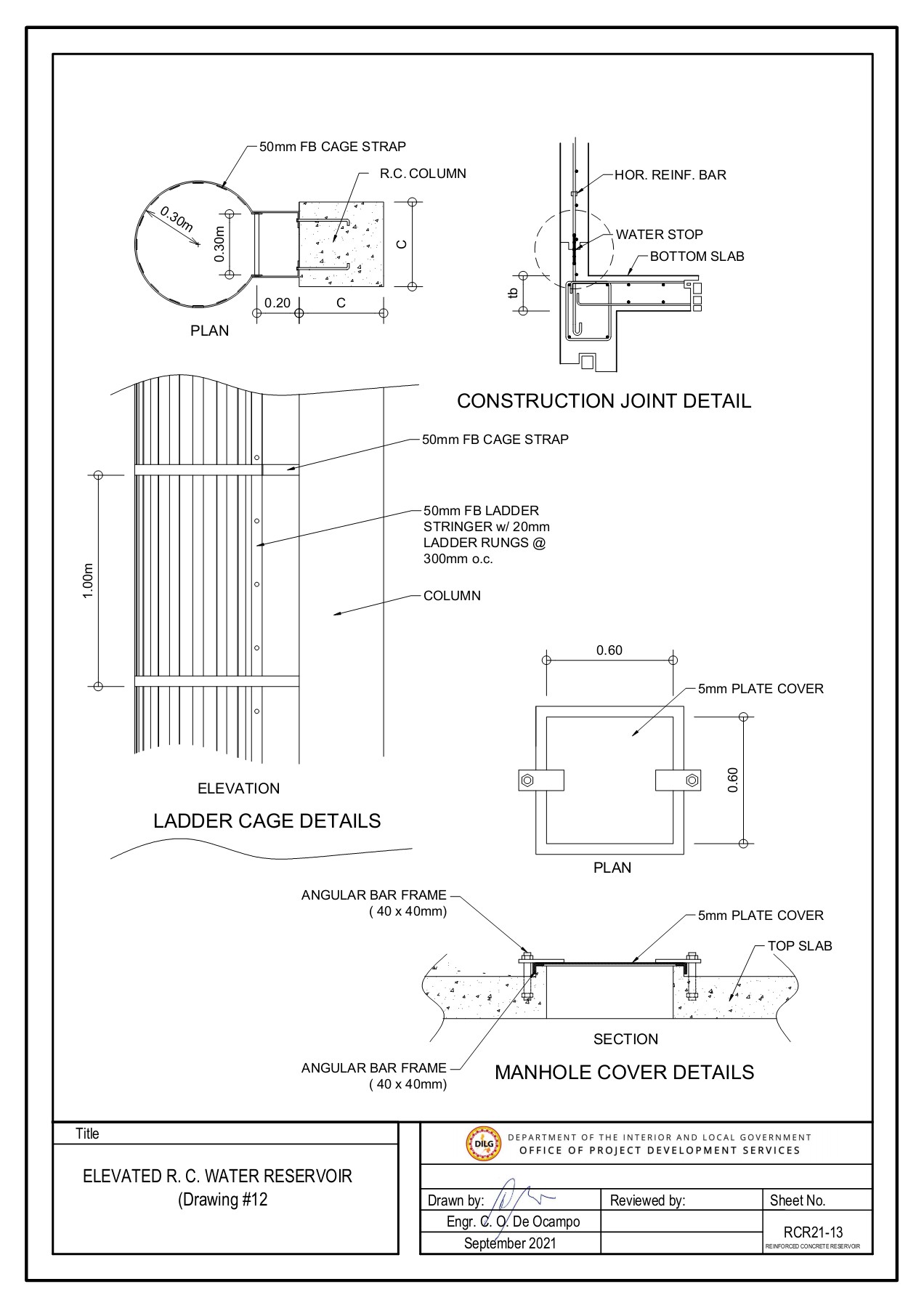 Draft Water Supply and Sanitation Standard Drawings - WSS Sector ...