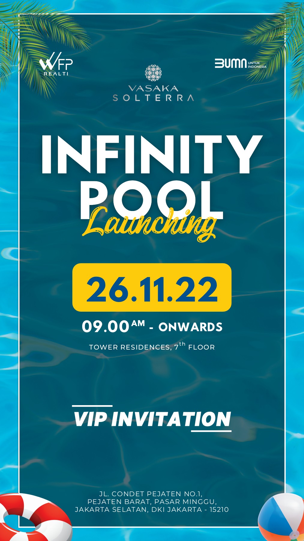 VIP INVITATION LAUNCHING INFINITY POOL - VASAKA SOLTERRA ...