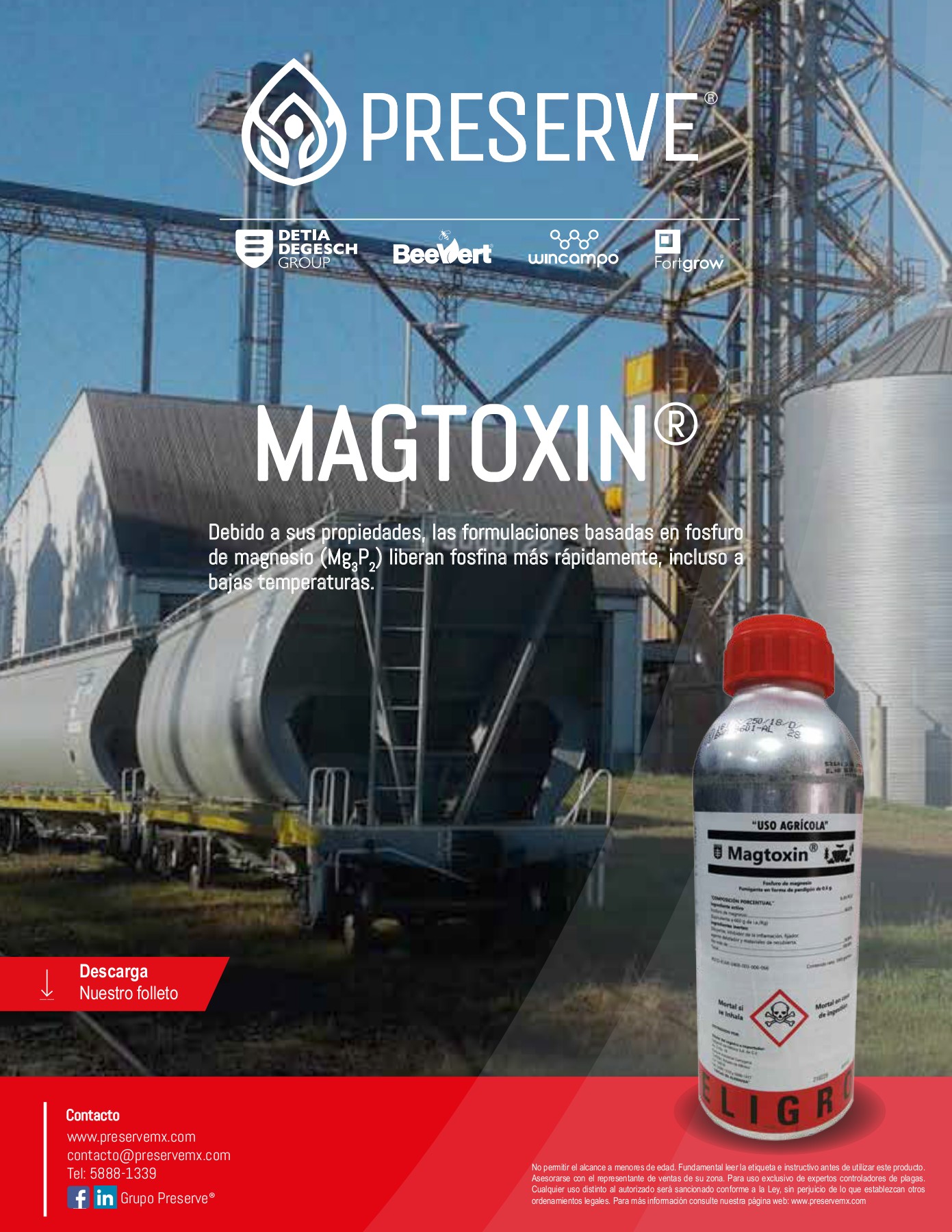 Folleto Magtoxin - Grupo Preserve - Página 1 - 2 | Flip PDF en línea ...