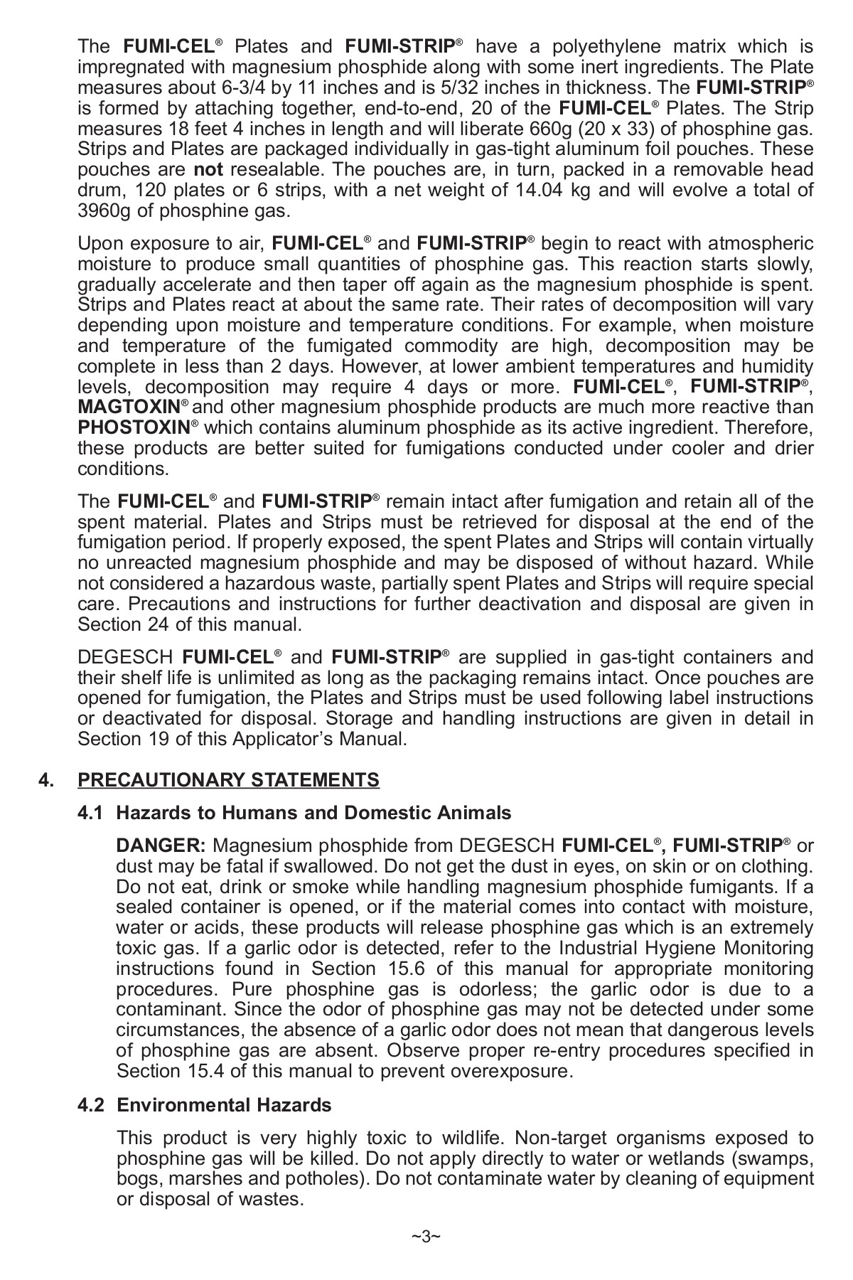 Degesch América - Fumi-Cel y fumi strip- español - Grupo Preserve ...