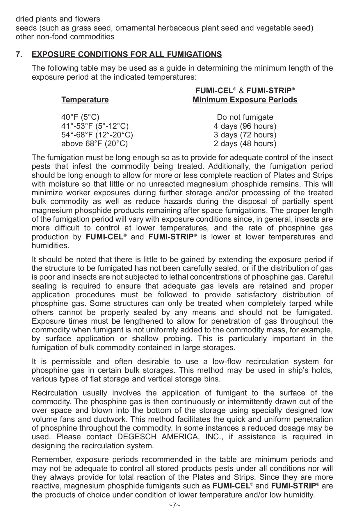 Degesch América - Fumi-Cel y fumi strip- español - Grupo Preserve ...